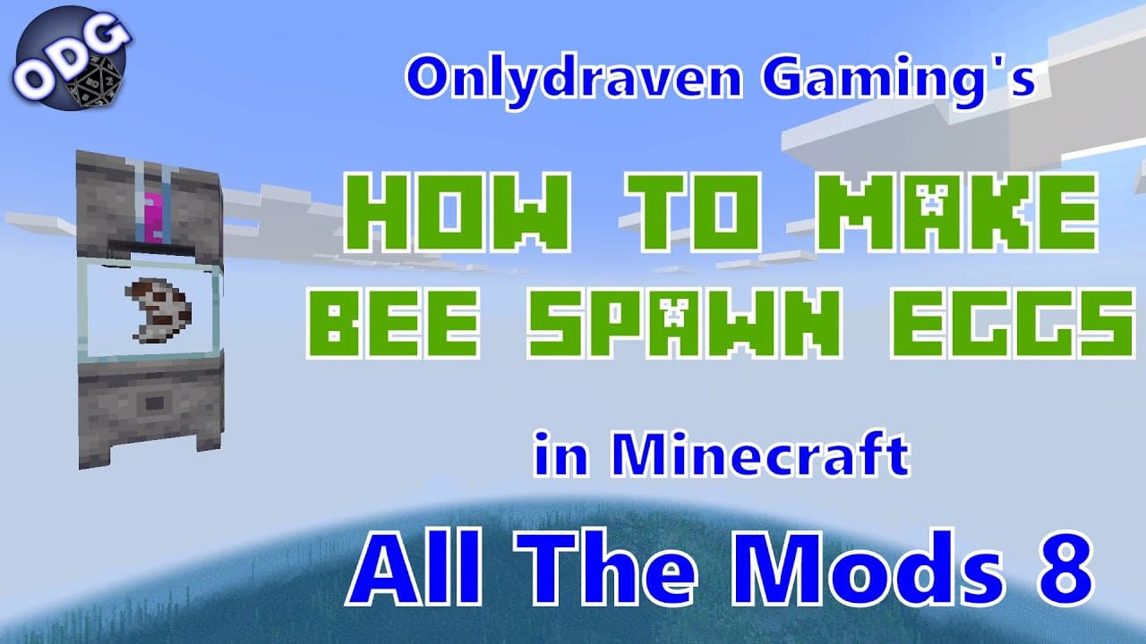 How to Create Bee Spawn Eggs in Minecraft Using Productive Bees | Glasp