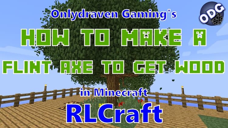 How to Craft a Flint Axe in Minecraft RL Craft | Glasp