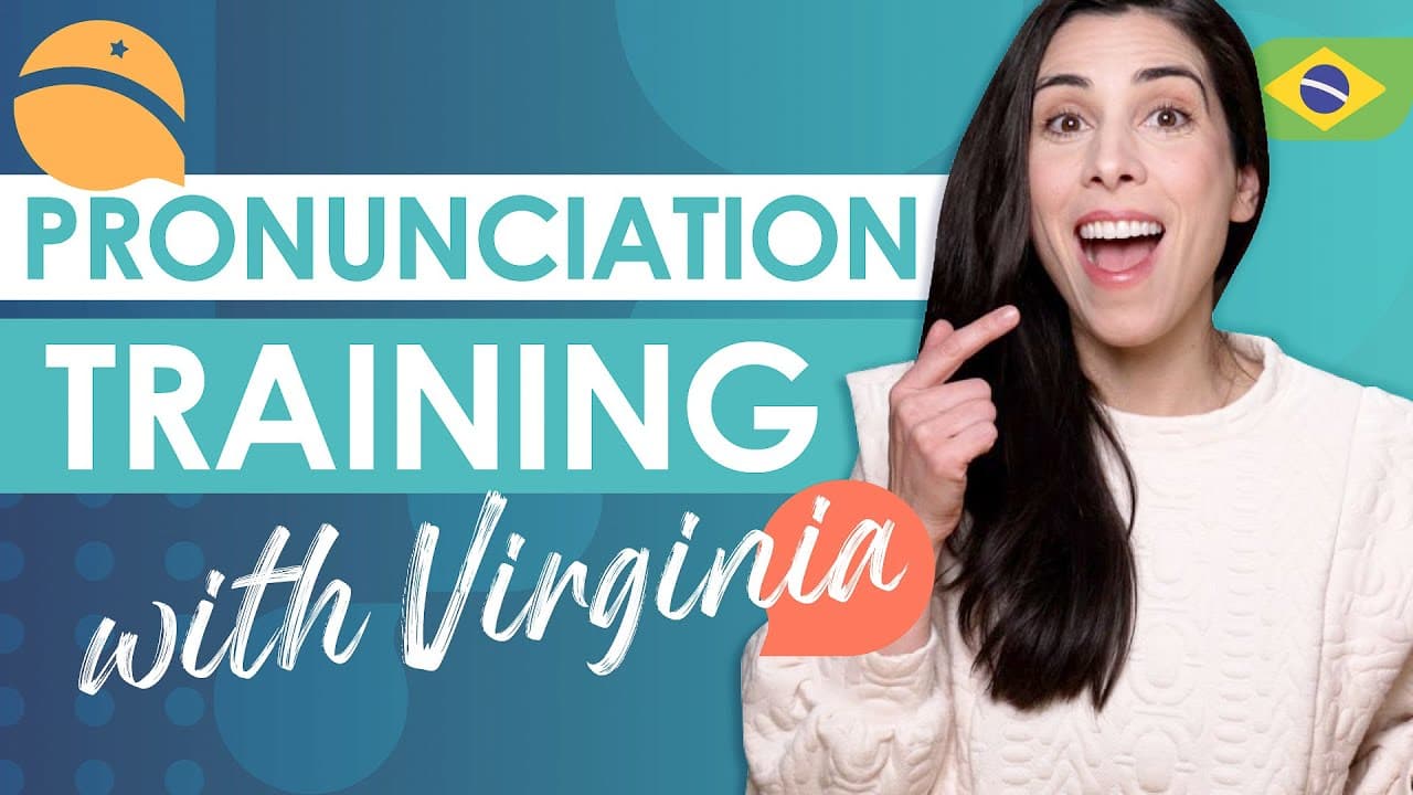 🔴 LIVE - Brazilian Portuguese Pronunciation Training | Glasp