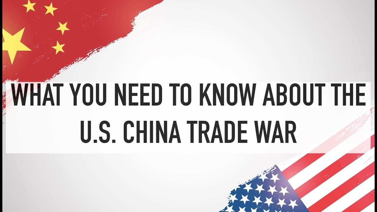U.S. China Trade War Explained: How Tariffs Work & Impact the Economy ...