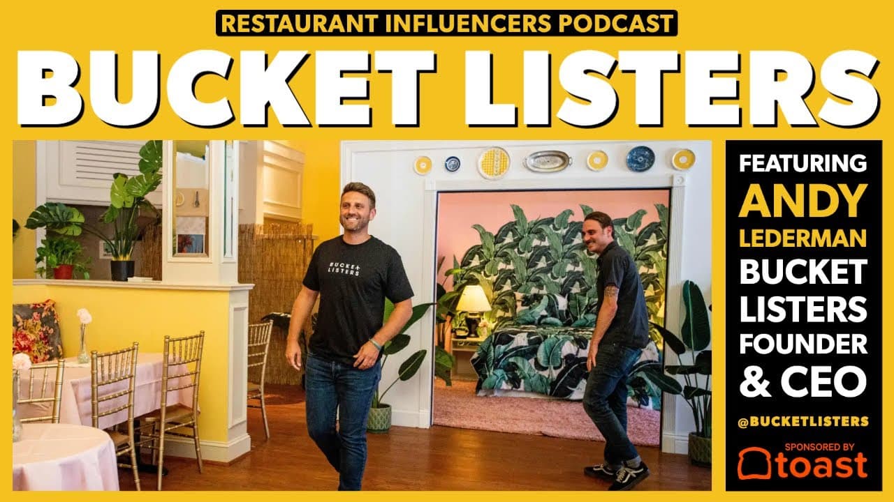 Bucket Listers Founder Andy Lederman on Exploring New Ways to Grow ...