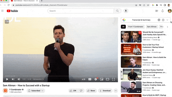 YouTube Transcript Extractor & Generator | Free Chrome Extension ...