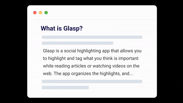 Welcome to Glasp | Glasp
