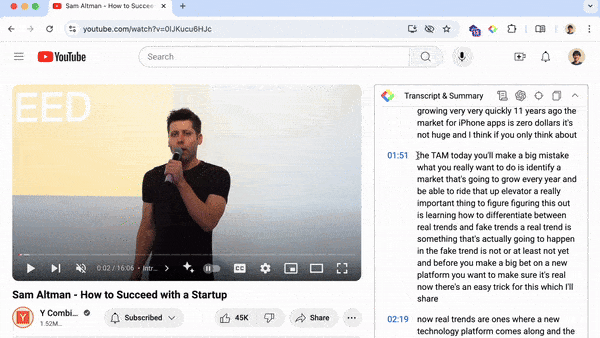 YouTube Summary with ChatGPT & Claude | Glasp