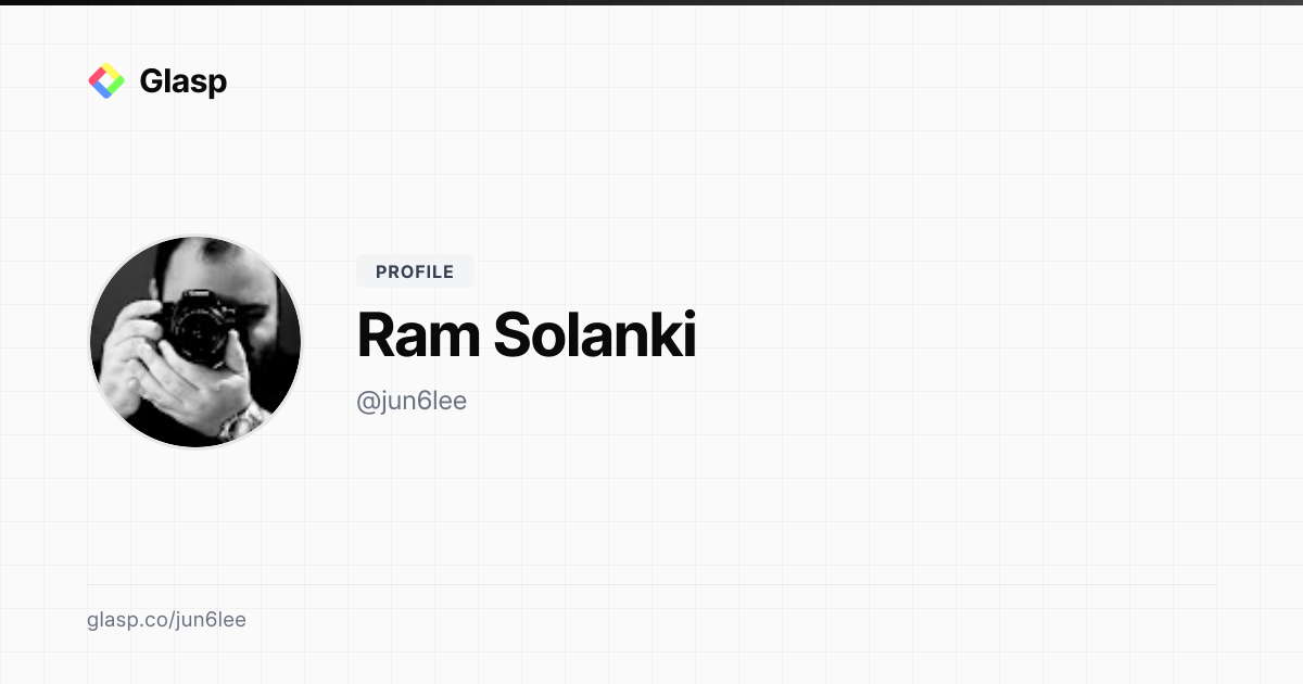 Ram Solanki | Glasp